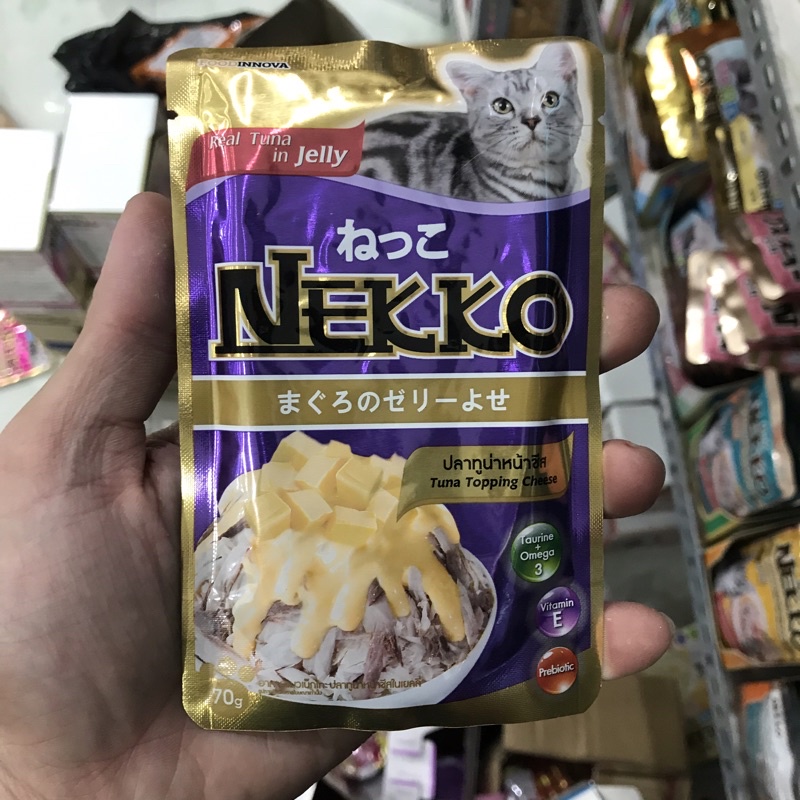 Pate Nekko Gói 70g - Pate Cho Mèo Từ Cá Ngừ Thật | Shopee Việt Nam