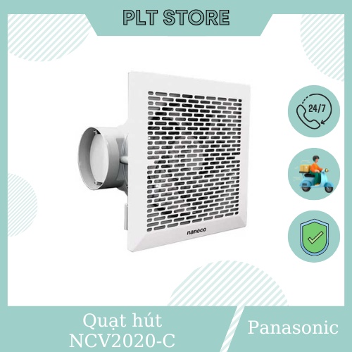 Quạt Hút Âm Trần Dùng Với Ống Dẫn Nanoco NCV1520-C, NCV2020-C (Độ Ồn ...