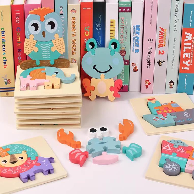 Autismshop Tranh Gỗ Ghép Hình 3D Cho Bé_ Tranh ghép gỗ loại đắt_ ghép ...