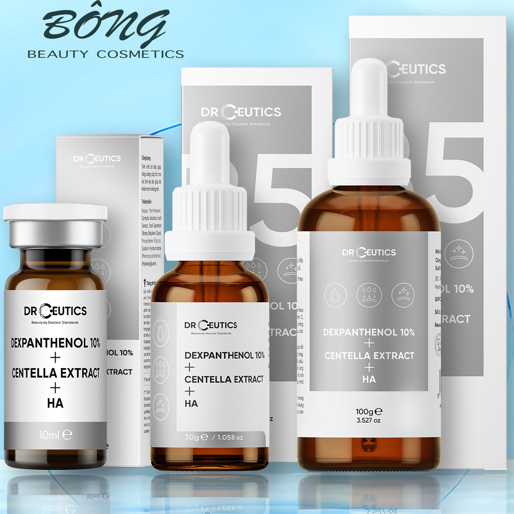 DrCeutics Serum B5 Cấp Ẩm Và Phục Hồi Da Dexpanthenol 10% + Centella ...