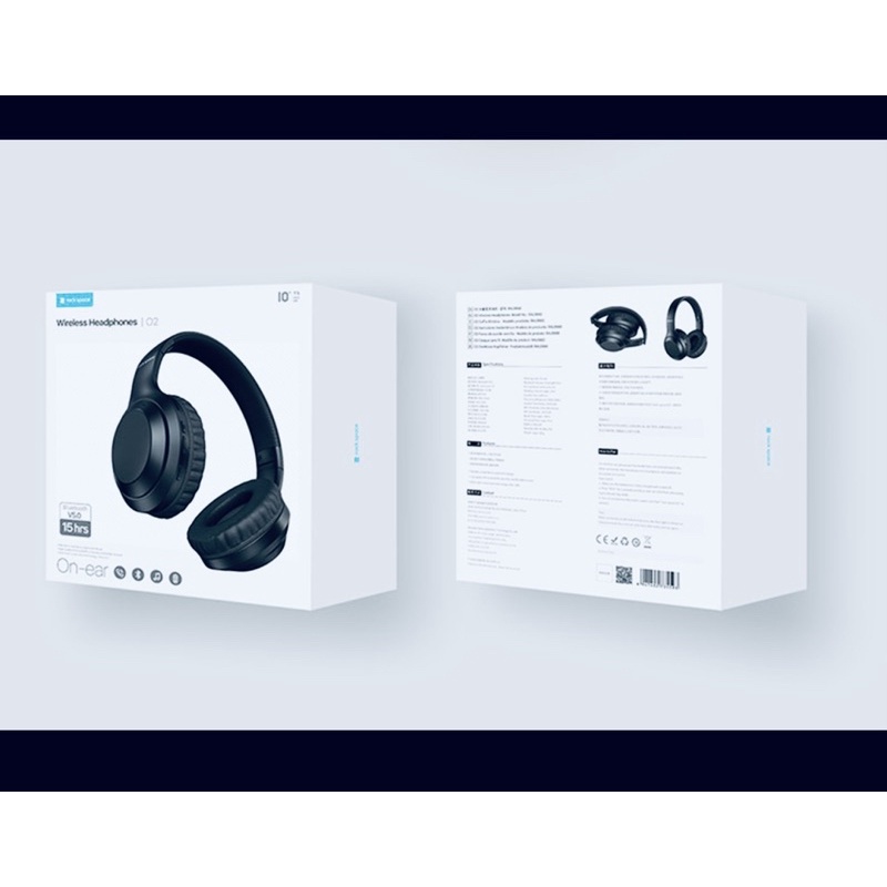 Tai nghe bluetooth choàng đầu Rock Space O2 màu đen | Shopee Việt Nam