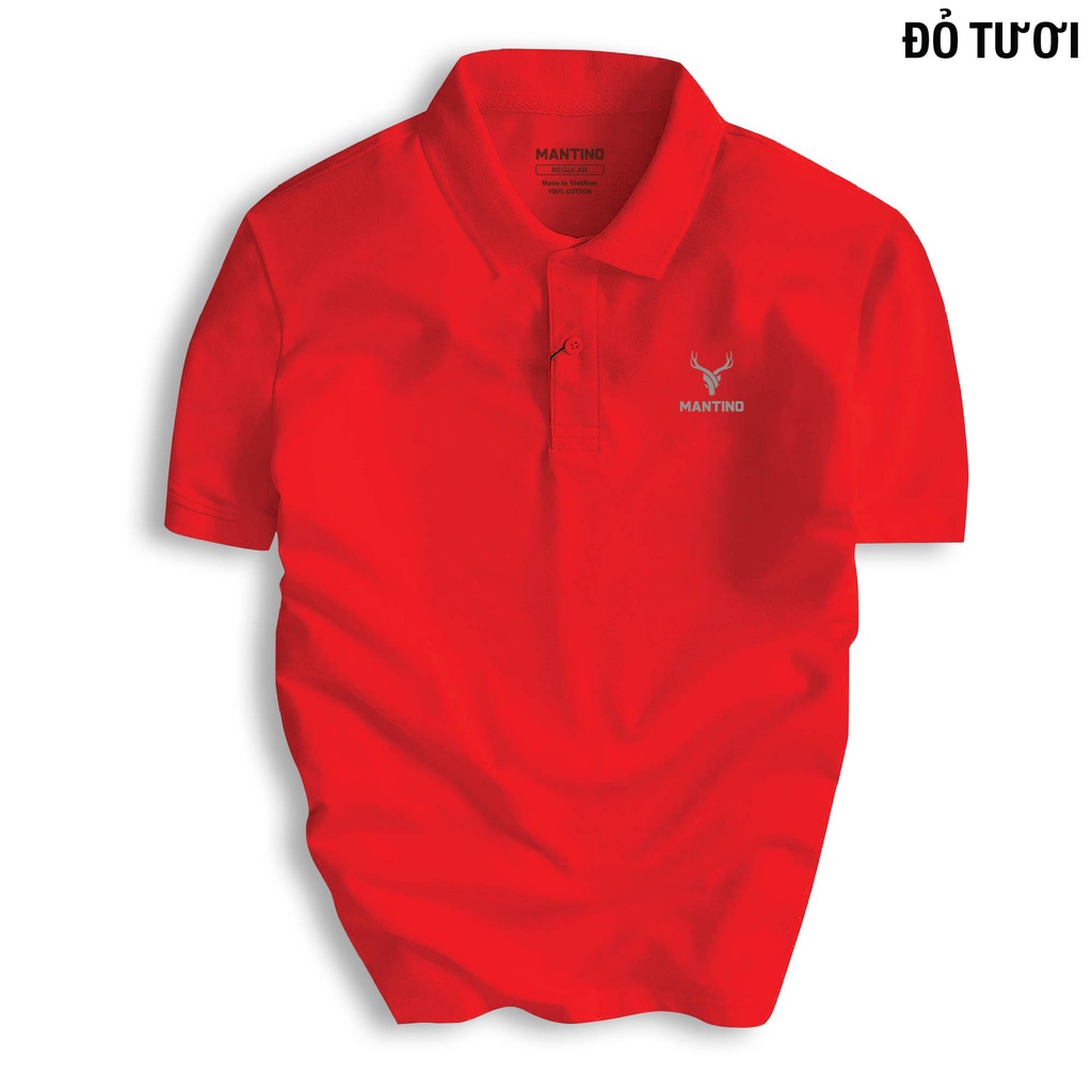 Áo thun POLO MANTINO nam chất vải 4 chiều cao cấp, chuẩn form, dễ phối ...