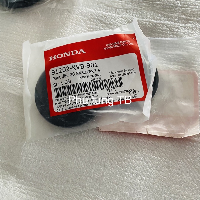 Phốt dên, phớt trục cơ bên côn AB 110, Air Blade 110, Click 110 ...