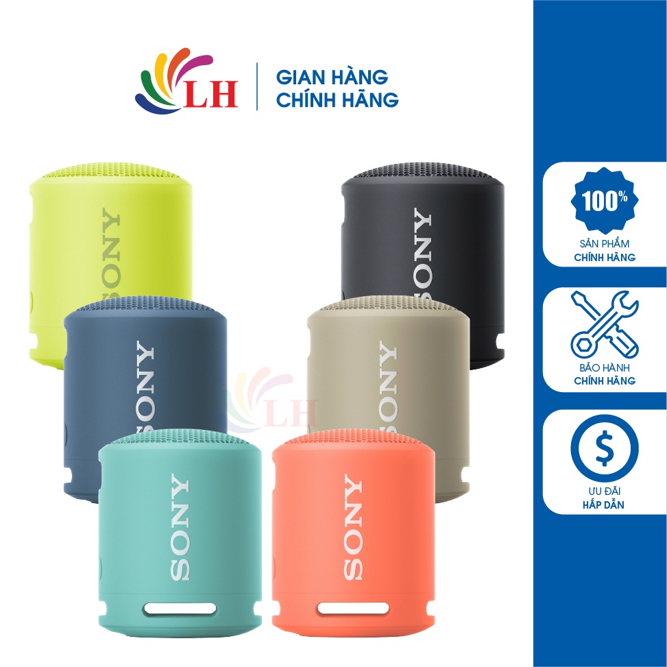 Loa Bluetooth Sony Extra Bass SRS-XB13 - Hàng chính hãng - Công nghệ Extra Bass tân tiến, khả ...