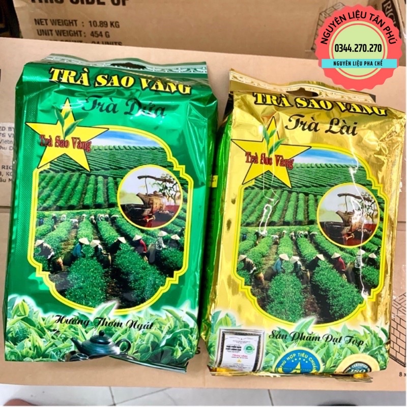 Trà Pha Trà Đá, Trà lài, Trà dứa Sao Vàng | Shopee Việt Nam
