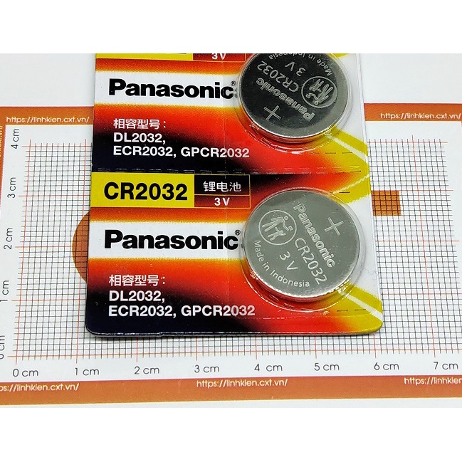 CR2032 Pin Lithium 3V Panasonic | Shopee Việt Nam