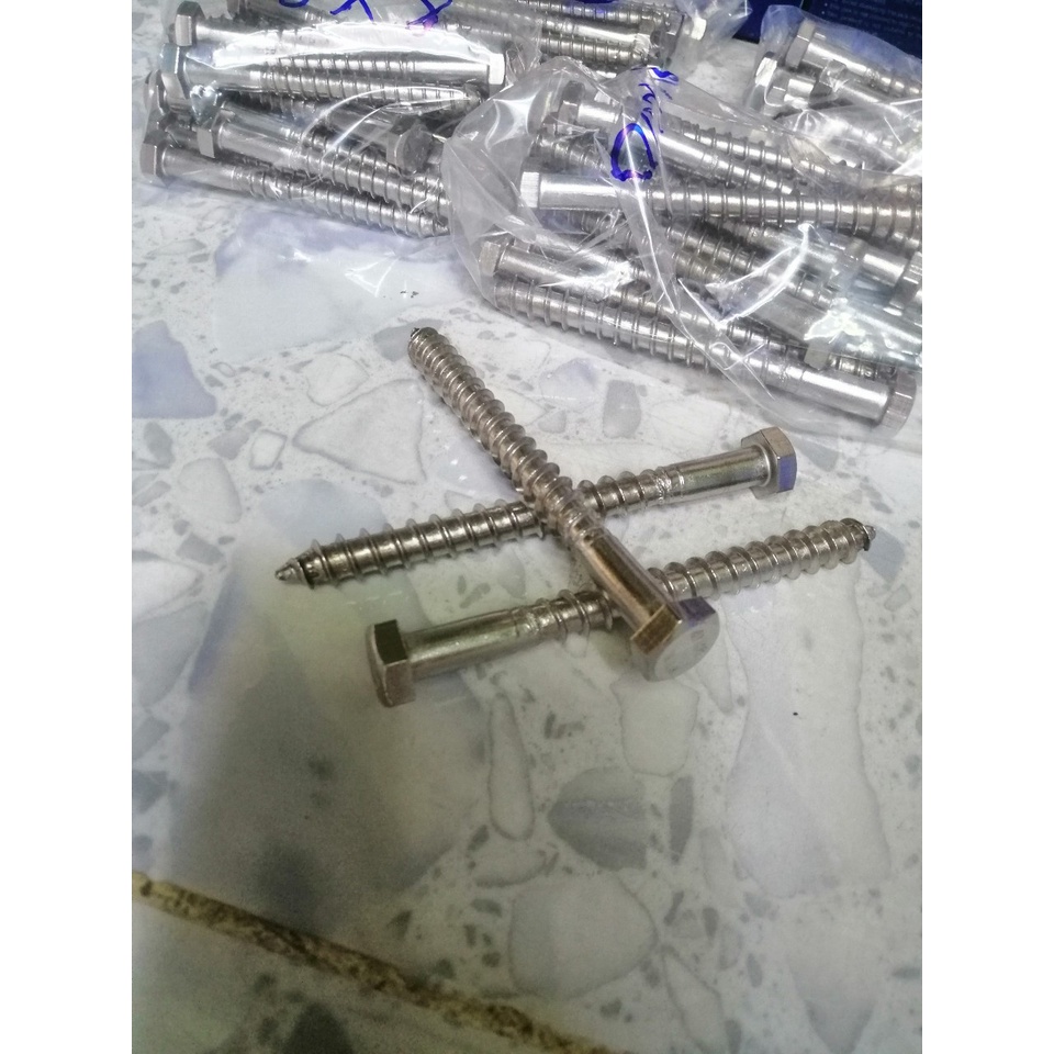 VÍT PHONG INOX 304 M8, M10 BỊCH 10 CON | Shopee Việt Nam