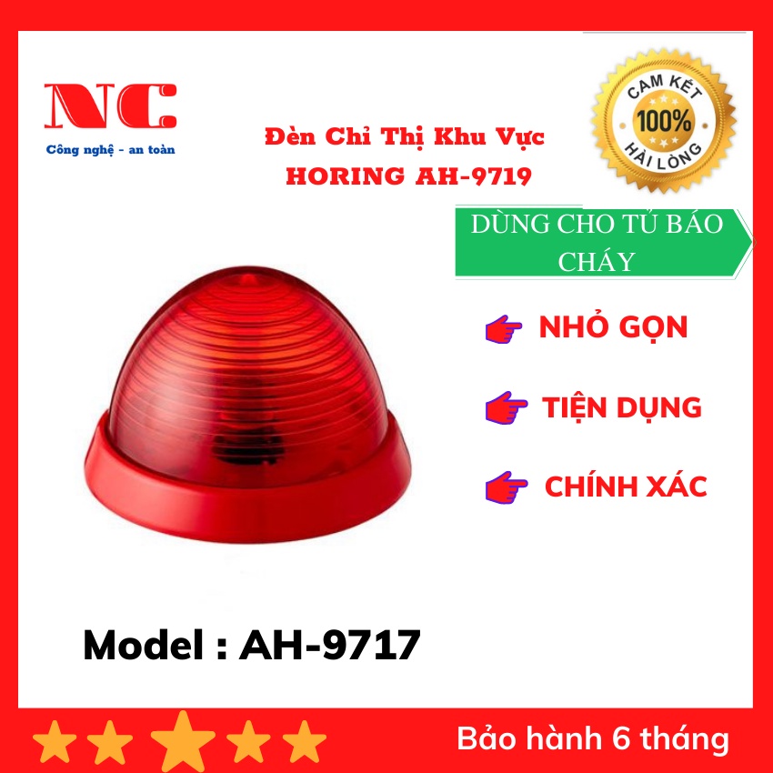 Đèn Chỉ Thị Khu Vực HORING AH-9719, đèn báo cháy dung cho hệ thống pccc ...