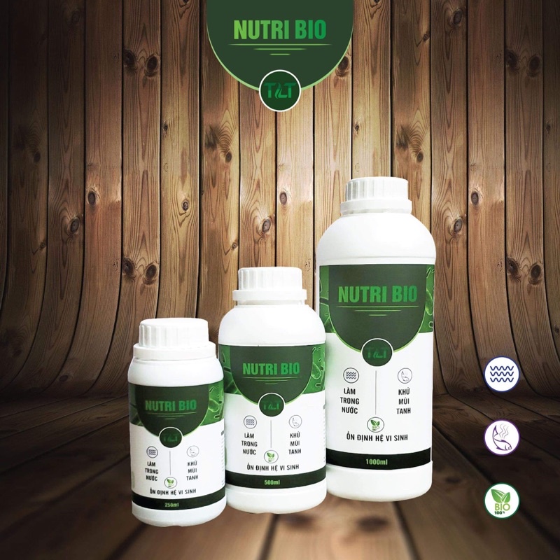Vi sinh Nutri Bio 250ml 500ml 1000ml cho hồ cá cảnh, thuỷ sinh | Shopee Việt Nam
