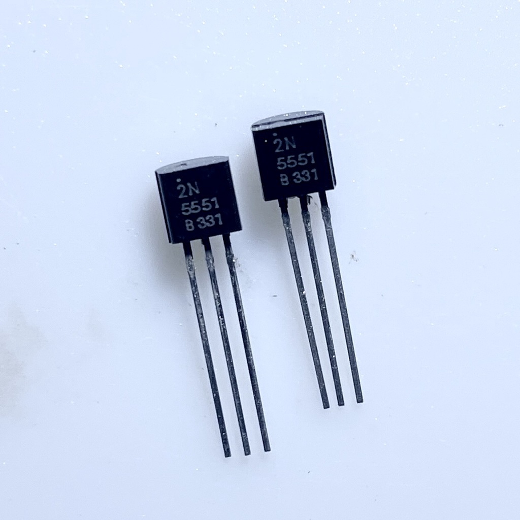 2N5551 Transistor khuếch đại NPN TO-92 150V 0.6A ( túi 50 con linh kiện ...