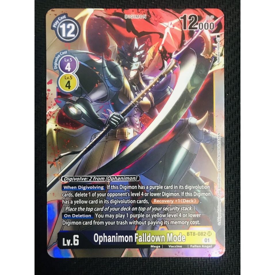 Thẻ bài Digimon BT8-082 - Ophanimon Falldown Mode - Digimon - Super Rare | Shopee Việt Nam