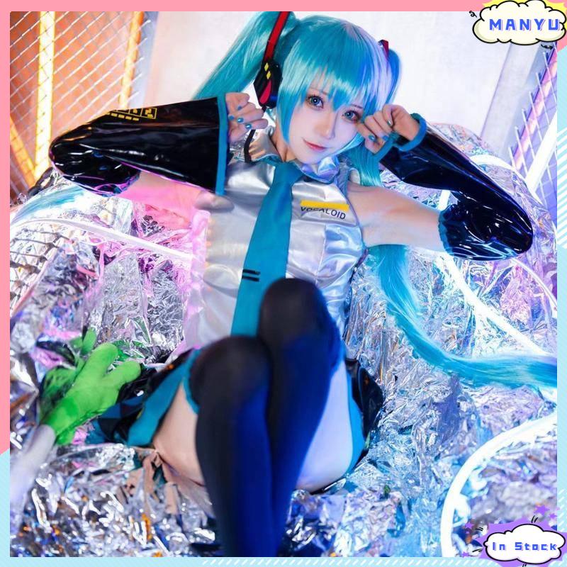 Hatsune Miku cos suit MIKU Hatsune official suit Hatsune Miku cos suit Hatsune cosplay costume ...