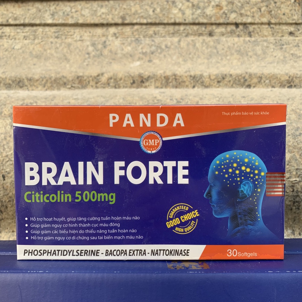 PT Panda Brain Forte Hộp (3 vỉx10 viên) FUSHICO | Shopee Việt Nam