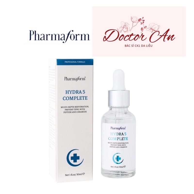 [CHÍNH HÃNG] pharmaform hydra 5 complete serum 30ml tinh chất cấp ẩm ...