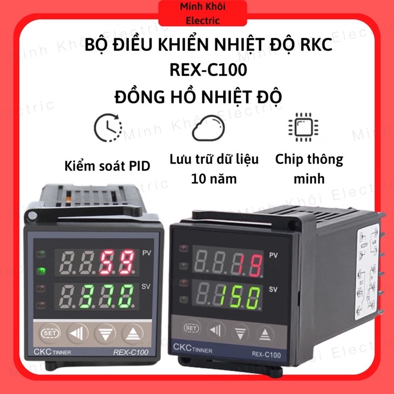 Bộ Điều Khiển Nhiệt Độ RKC Rex-C100,Rex-C700, Đồng hồ nhiệt, bộ khống ...