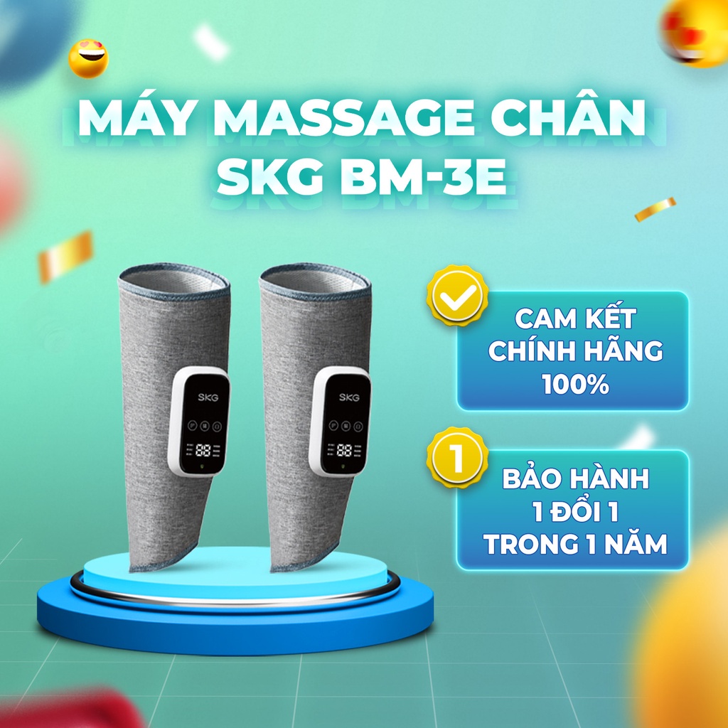 Máy mát xa chân SKG BM3 - Hàng Chính Hãng - Hỗ trợ điều trị suy giảm tĩnh mạch ở chân | Shopee ...