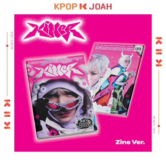 Key - [Killer] 2nd Repackage Album (ZINE ver.) | Shopee Việt Nam