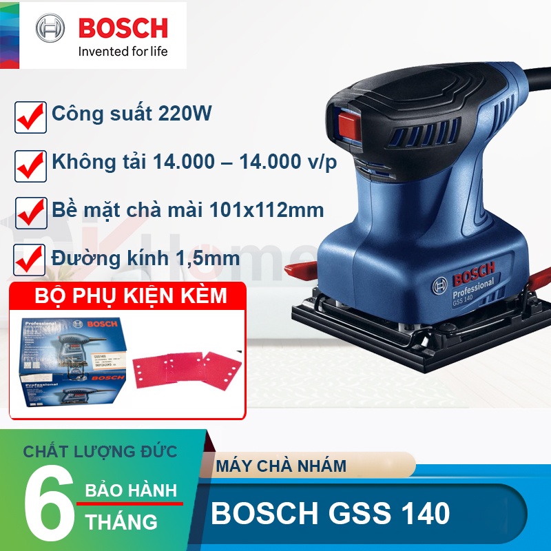 Máy chà nhám Bosch GSS 140 | Shopee Việt Nam