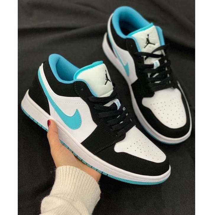 Giày Sneaker JD1 jordan 1 low Xanh Ngọc Cổ Thấp Nam Nữ Thể Thao Cao Cấp ...
