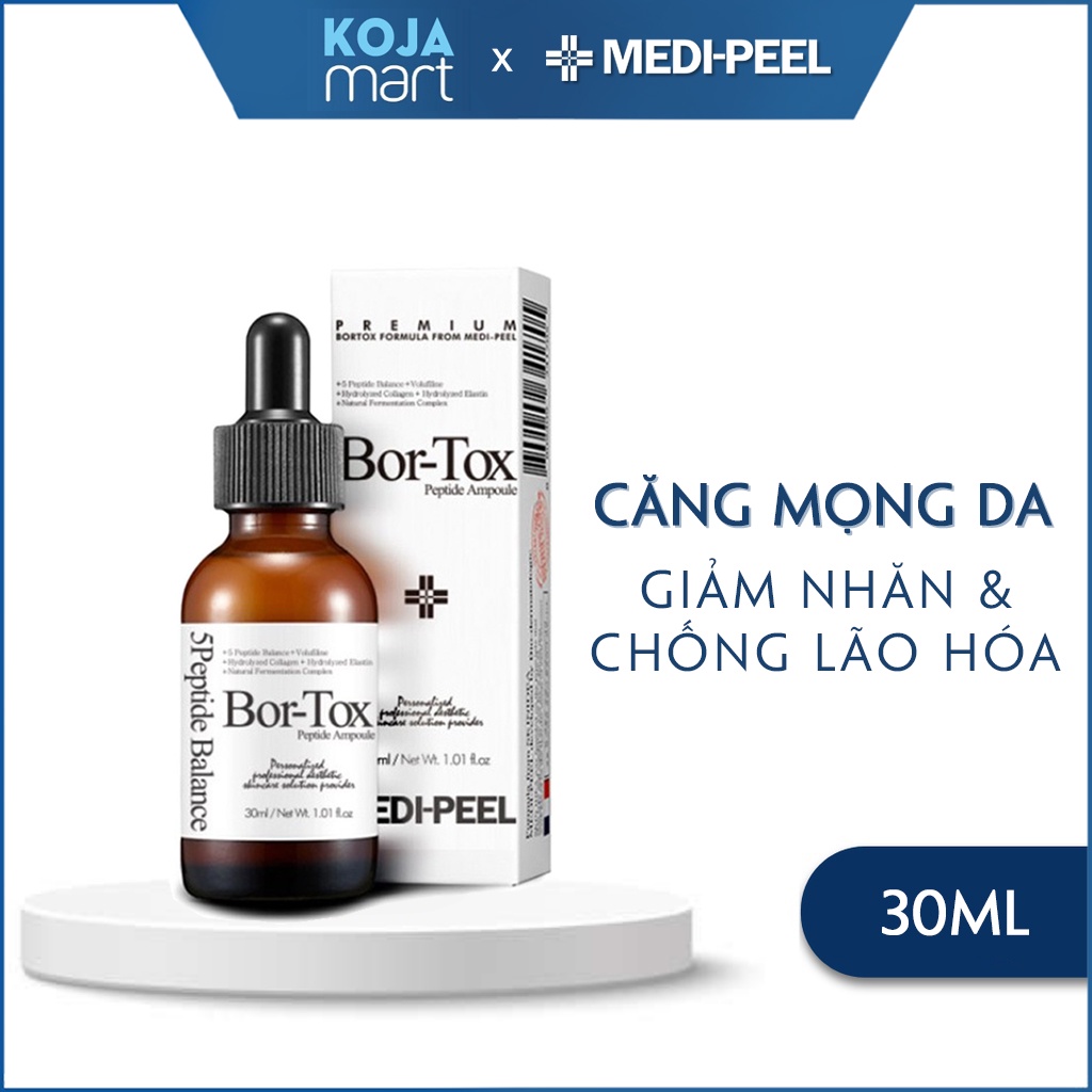 Tinh chất chống lão hóa căng bóng da Medi Peel Bortox Peptide Ampoule ...