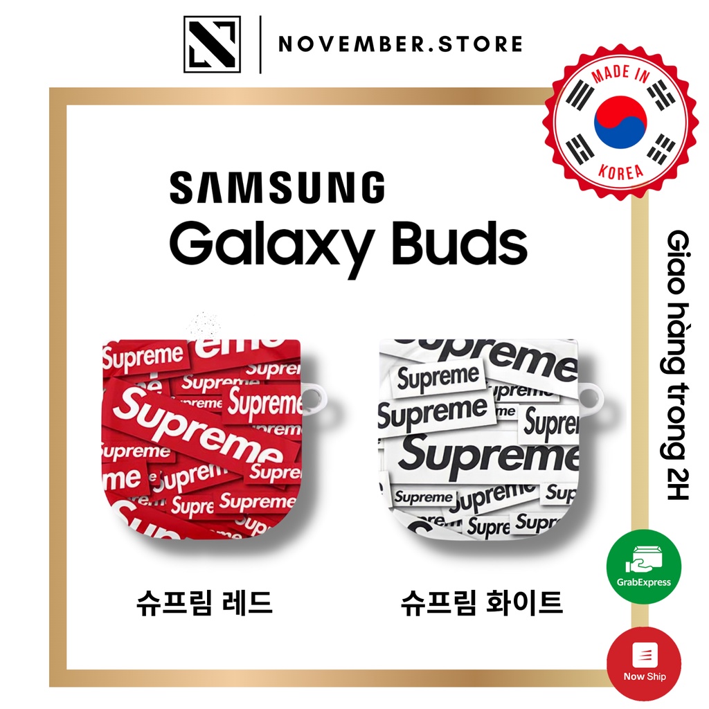 (MADE IN KOREA) Ốp case cho Galaxy Buds2 Pro / Buds 2 / Buds Pro / Buds ...