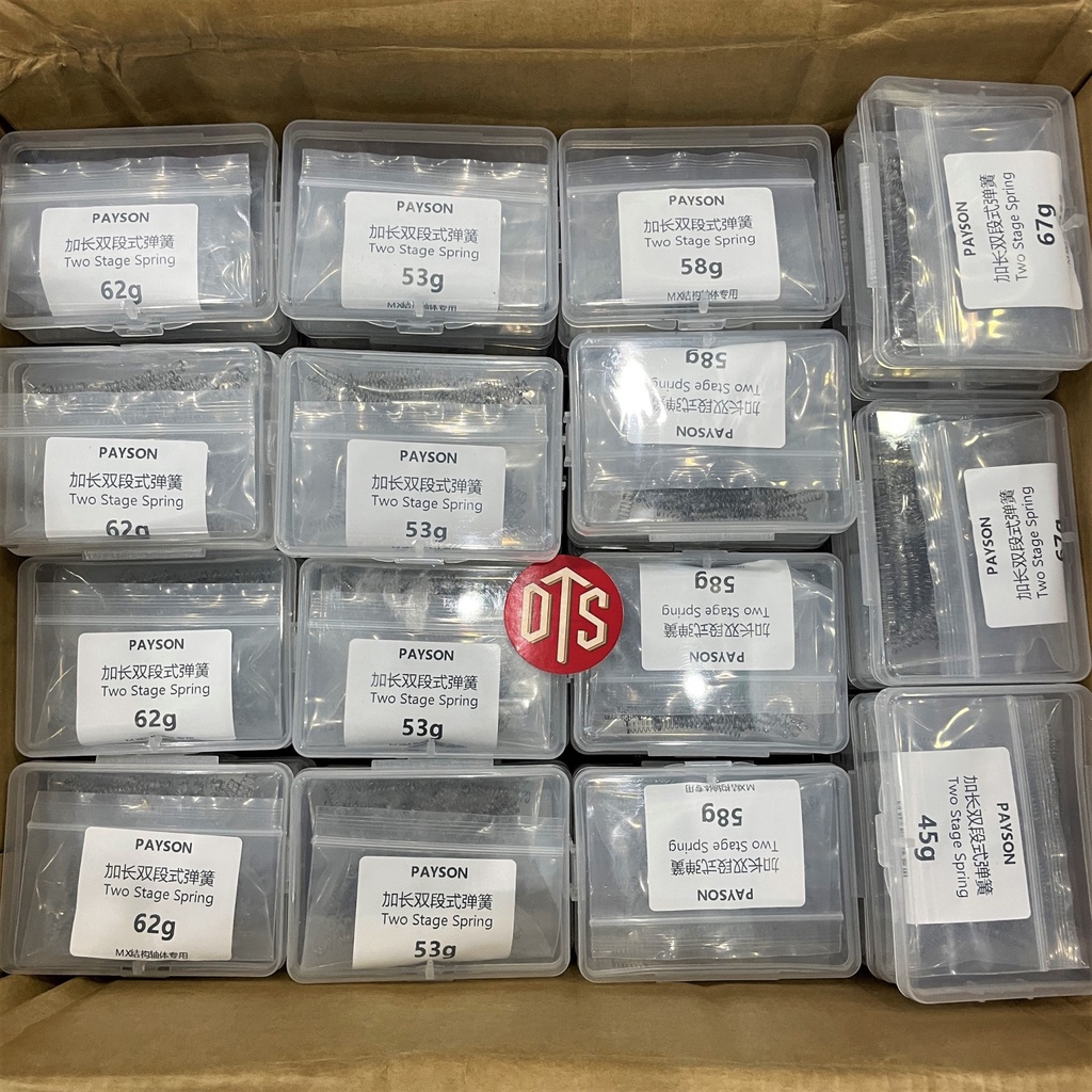 Lò xo bàn phím cơ | 2 tầng dùng cho switch | Two stage spring | Payson ...