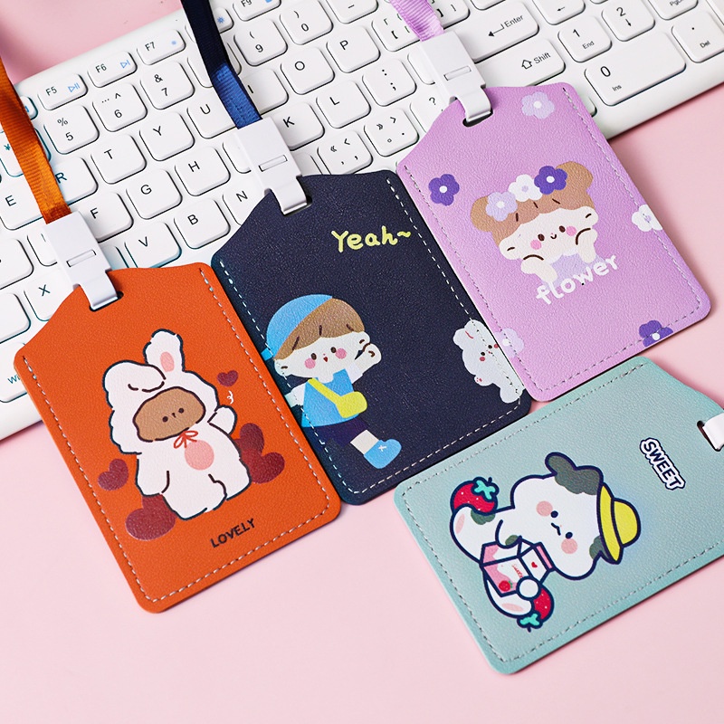 Thẻ đeo bảng tên sticker name tag treo vali balo hành lý du lịch phụ ...