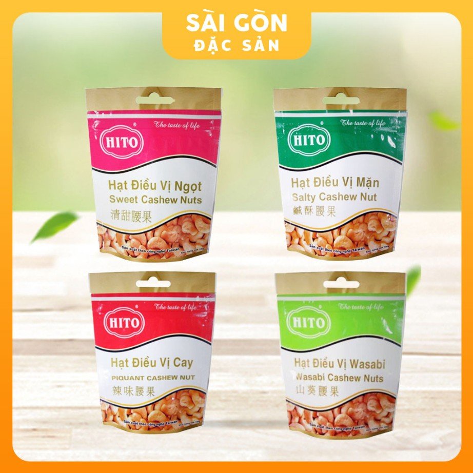 Hạt Điều HiTo Hạt Điều YiLin gói 100 Gam Sản Xuất Theo Công Nghệ Đài ...