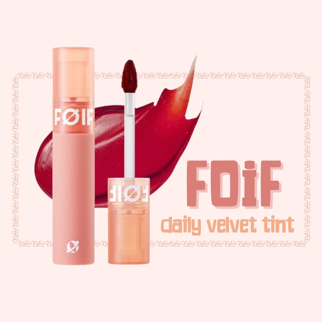 (HSD 12/12/2025) Son FOIF Daily Velvet Tint | Shopee Việt Nam