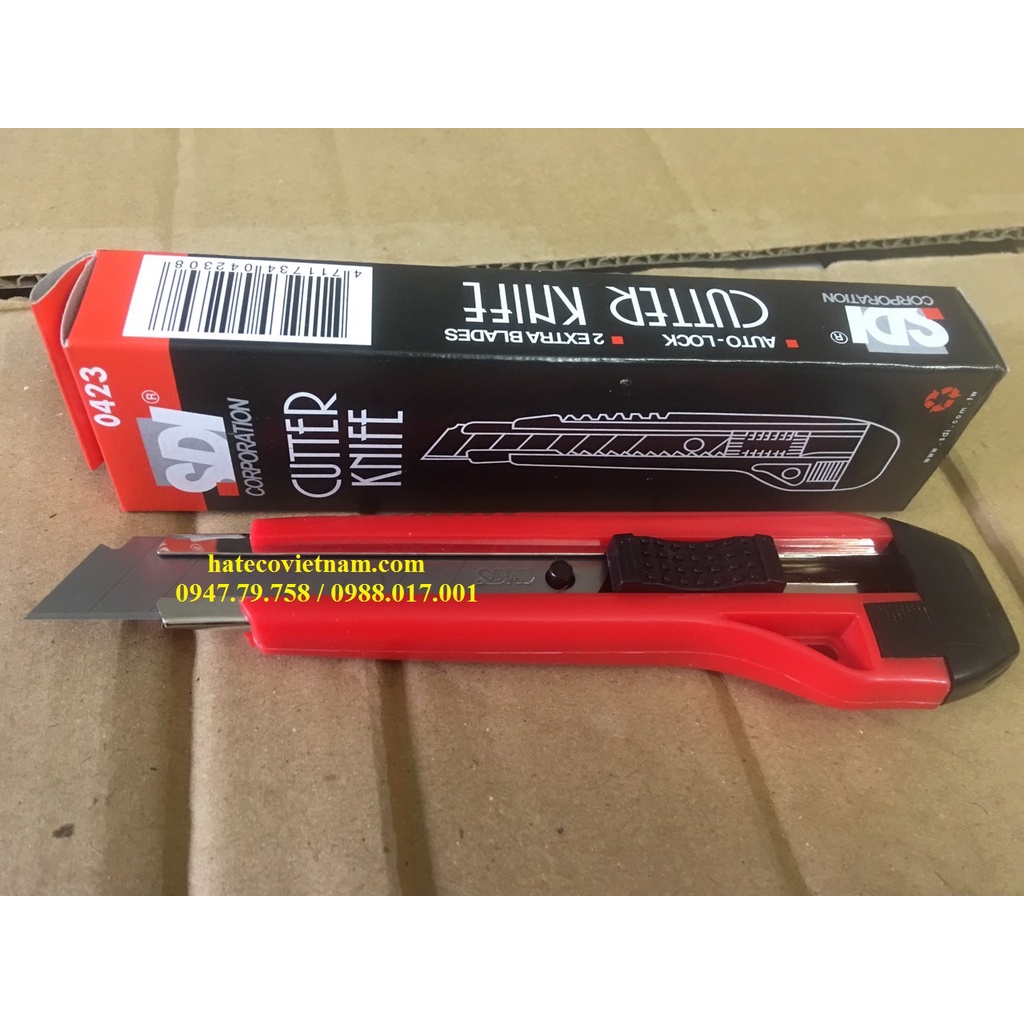 Dao rọc giấy LỚN SDI 0423 (18mm) - Dao trổ văn phòng - LƯỠI DAO TO | Shopee Việt Nam