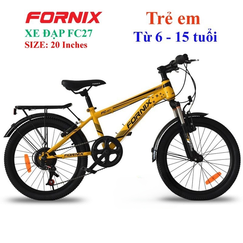 Xe đạp trẻ em FORNIX FC27 màu vàng nhanh nhẹn - LHệ Gian Hàng để nhận KM Ạ | Shopee Việt Nam