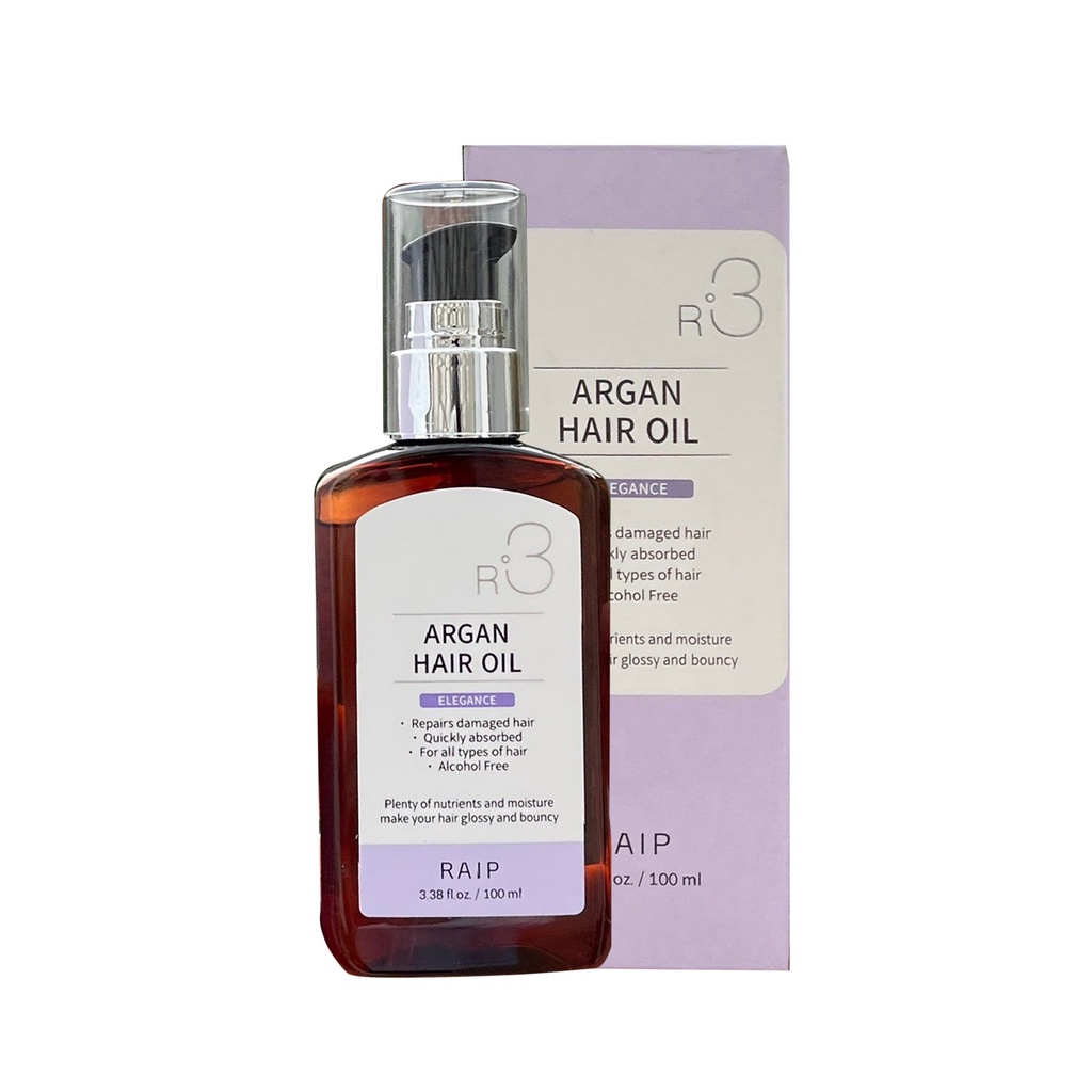 Tinh dầu dưỡng tóc Raip Argan Hair Oil R3 100ml | Shopee Việt Nam
