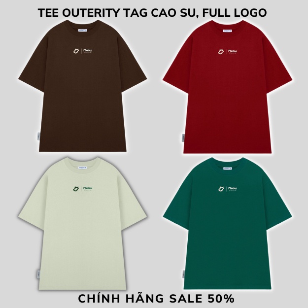 Áo Thun Outerity Logo Meow | Meow x Tết Ấm Project không tặng kèm móc ...