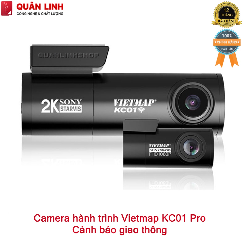 Camera hành trình Vietmap KC01 Pro - Cảnh báo giao thông | Shopee Việt Nam