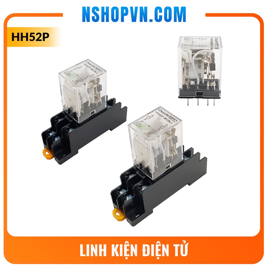 Relay trung gian HH52P | Shopee Việt Nam