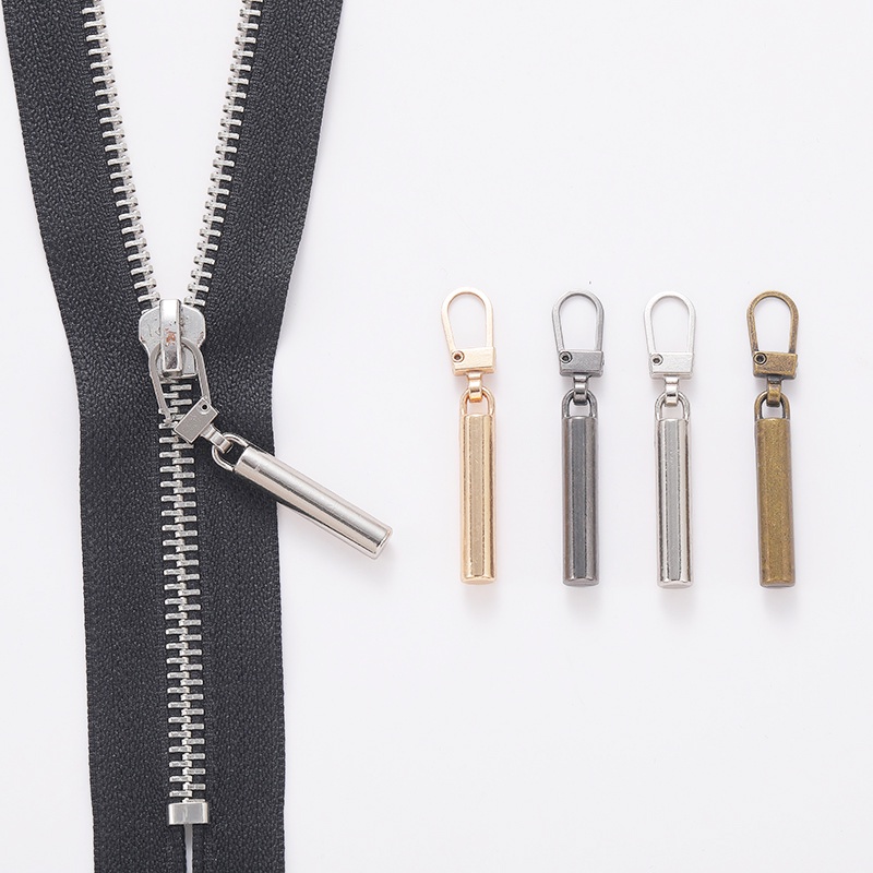 5 cái có thể tháo rời kim loại Zipper Slider Zipper Slider DIY may túi ...