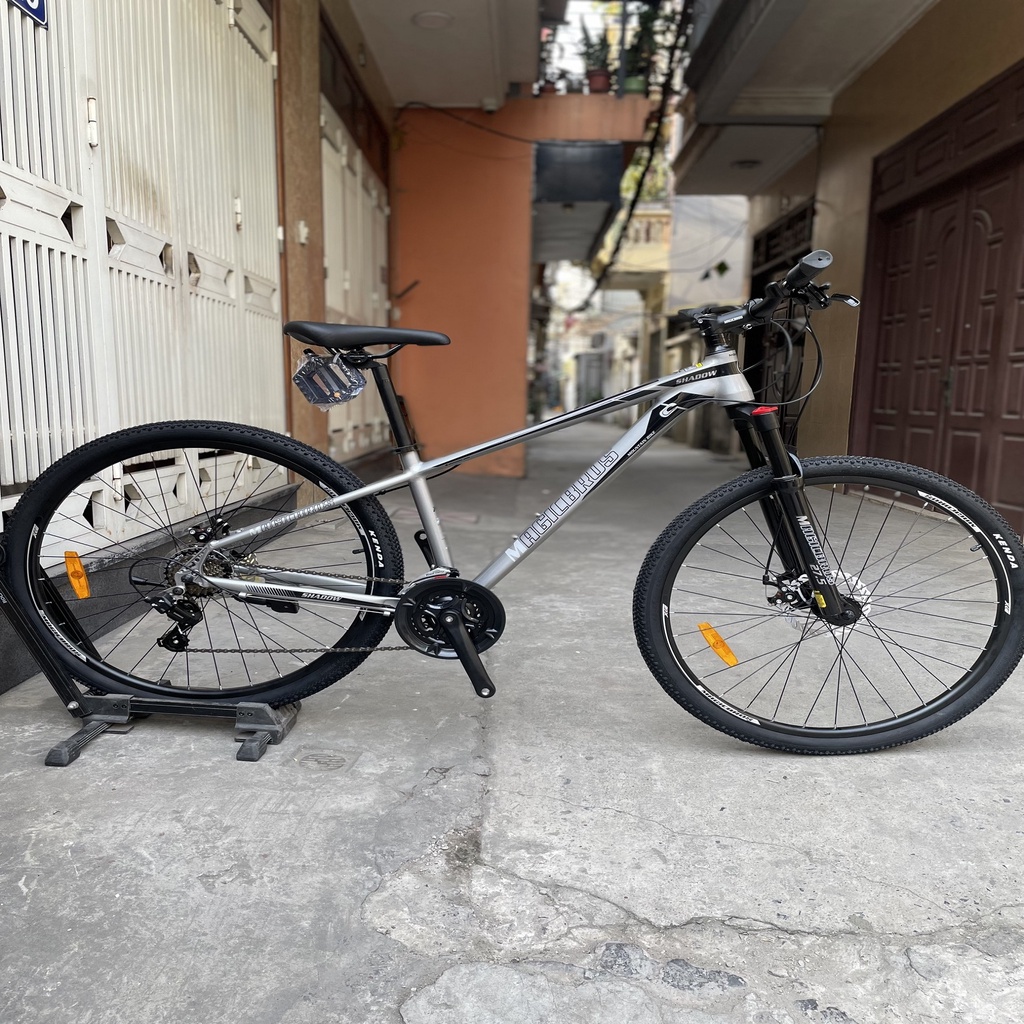 Xe đạp thể thao MTB Magicbros Shadow màu Bạc sáng | Shopee Việt Nam