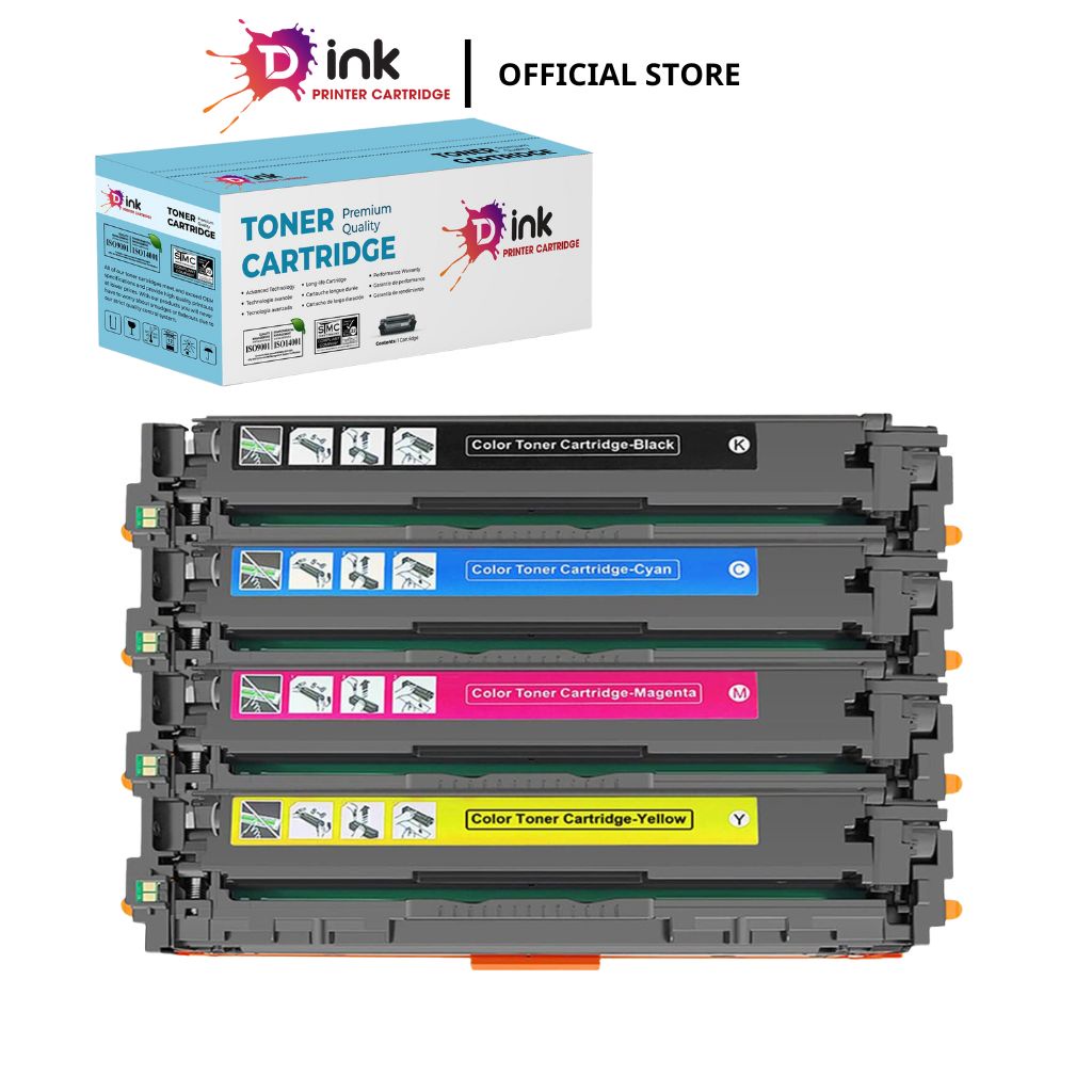 Hộp mực máy in HP 415A (2030A,2031A,2032A,2033A) TD INK cho hp M454dn ...