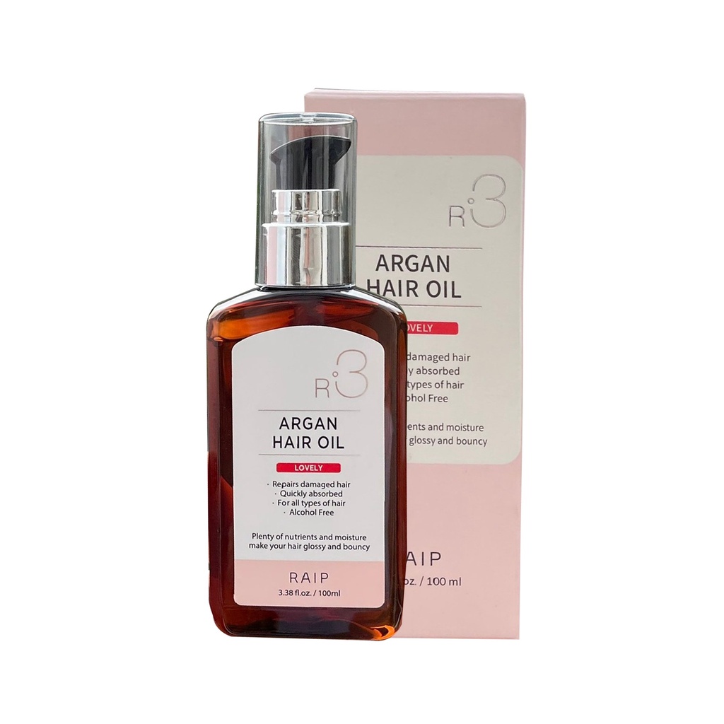 Tinh dầu dưỡng tóc Raip Argan Hair Oil R3 100ml | Shopee Việt Nam