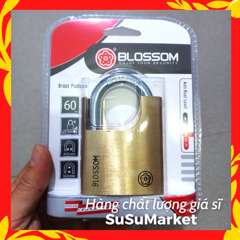 Ổ KHOÁ CHỐNG CẮT BLOSSOM 6 PHÂN [CHÍNH HÃNG] | Shopee Việt Nam