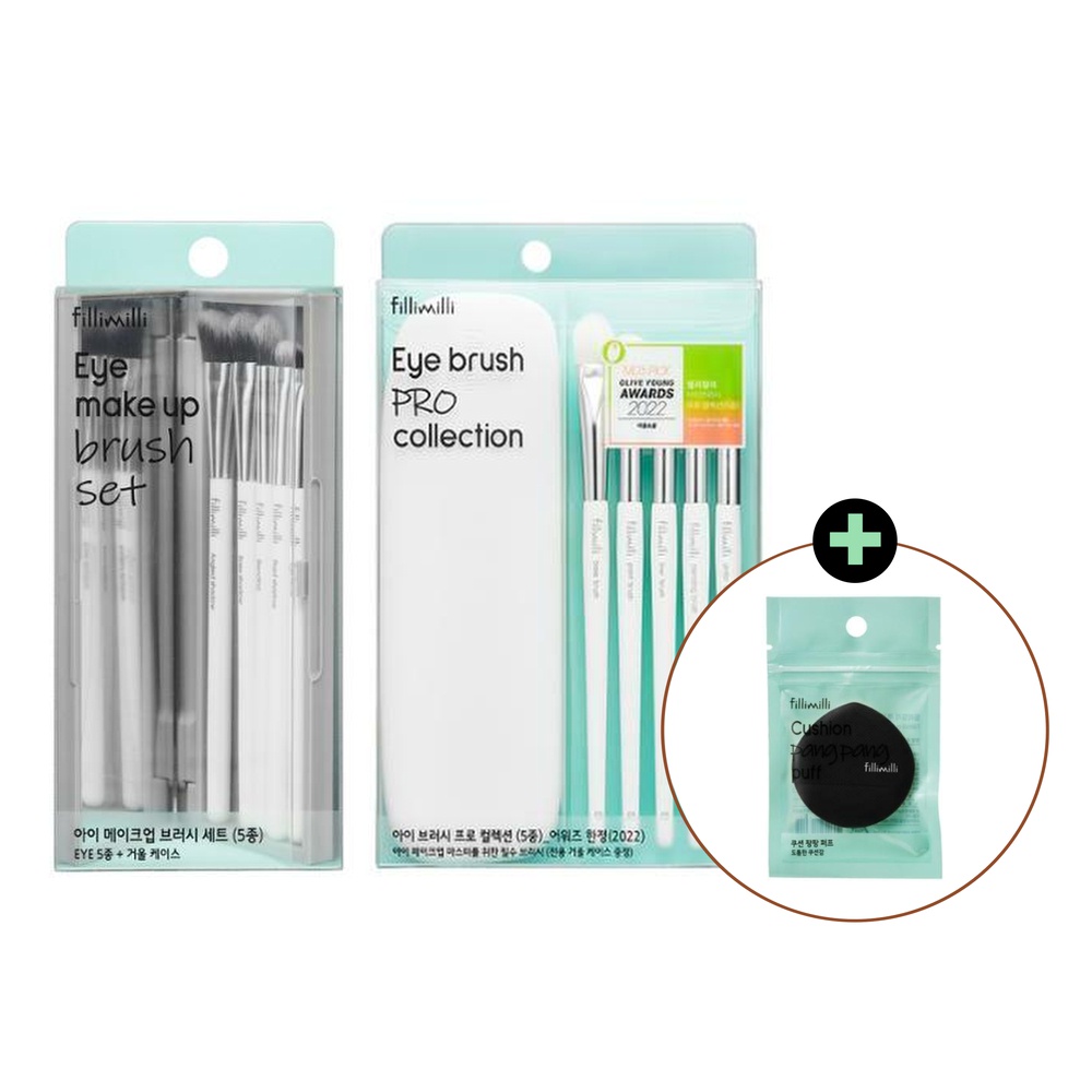 Fillimilli Eye Makeup Brush Set / Pro Set | Shopee Việt Nam