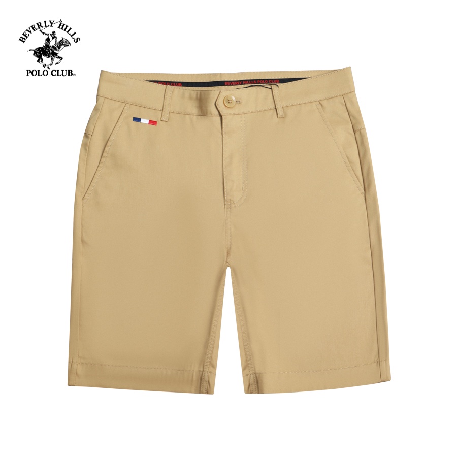 Beverly Hills Polo Club - Quần short Nam Slim Fit BE BEIGE- BHPC ...