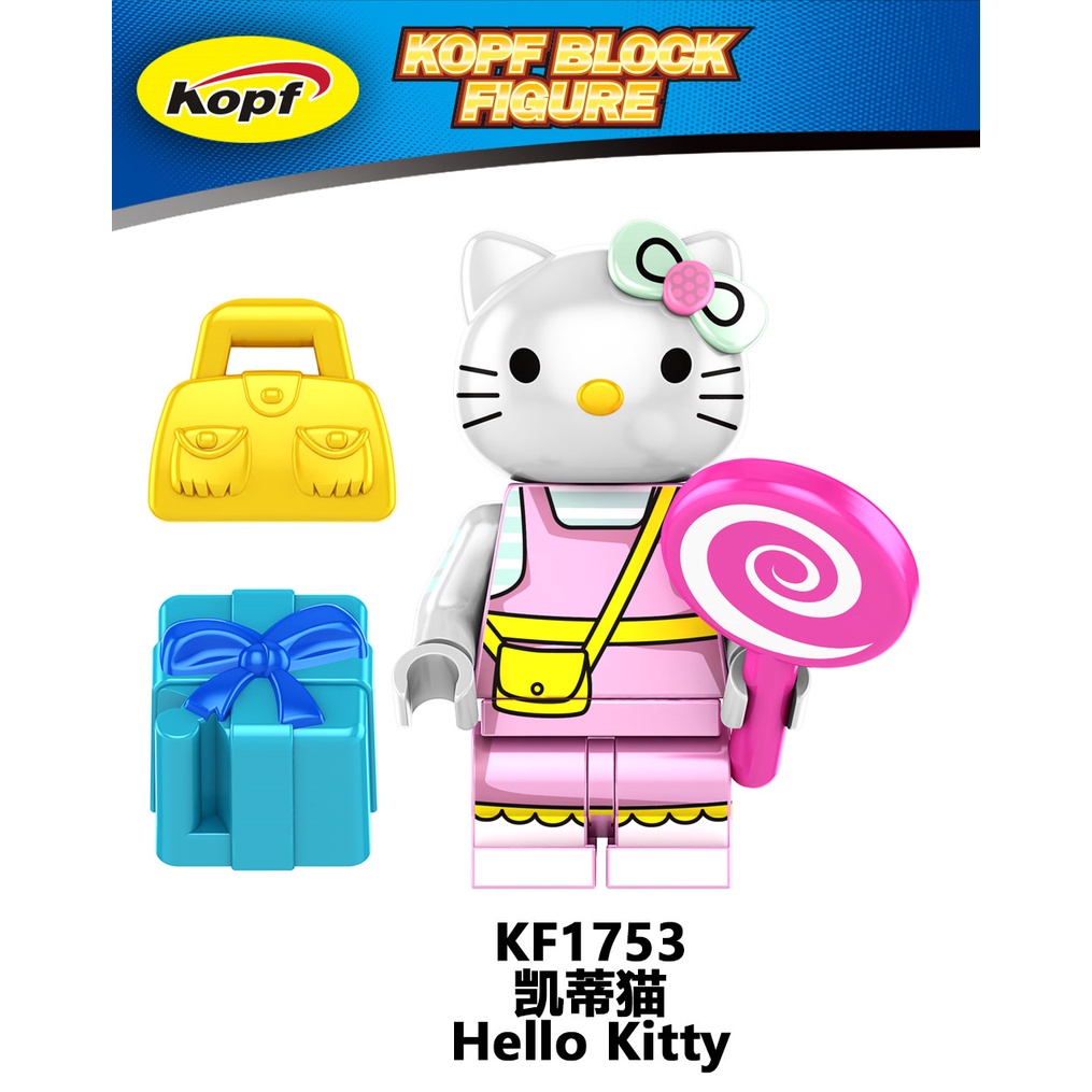 Câu chuyện đồ chơi Hello Kitty Mô hình nhỏ Xây dựng Buzz Lightyear Khối ...