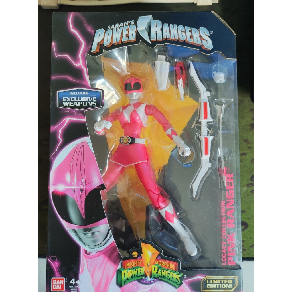 Mô hình chính hãng Bandai: Pink Ranger (metallic) - Mighty Morphin ...