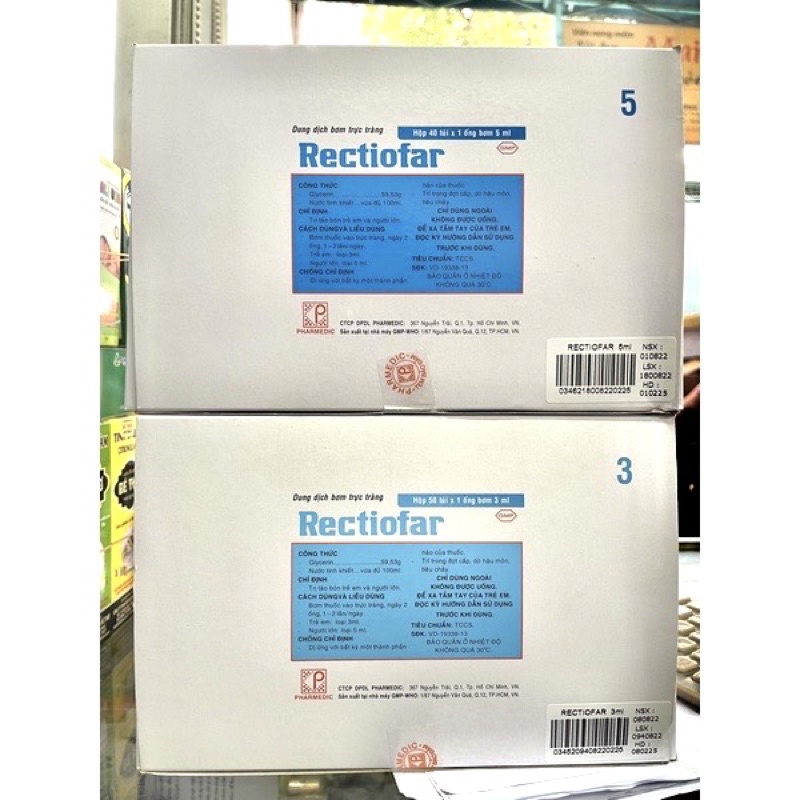 GEL BƠM TRỰC TRÀNG RECTIOFAR HỖ TRỢ TÁO BÓN | Shopee Việt Nam