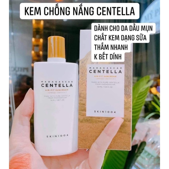 Kem Chống Nắng Rau Má Centella Skin1004 Kcn Skin 1004 50ml Hàn Quốc ...
