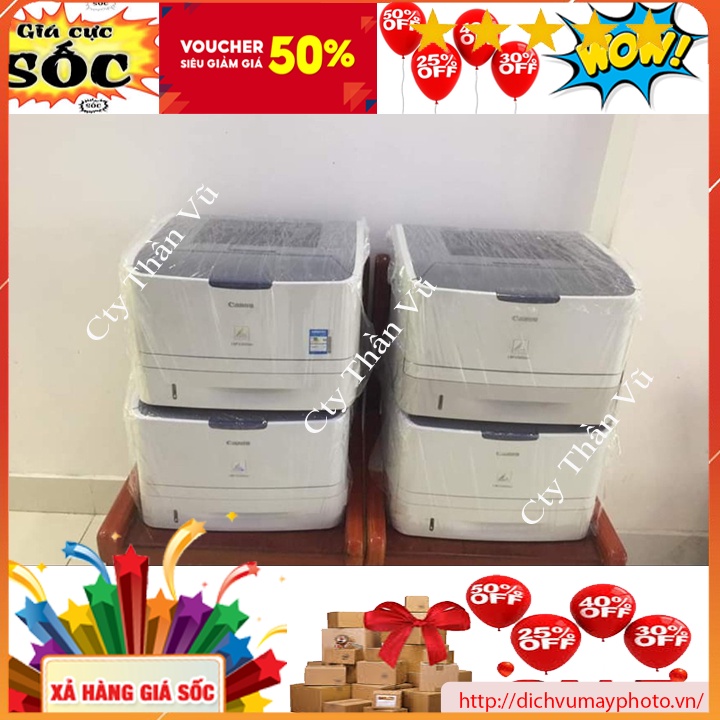 Máy in laser Canon LBP 6300DN, máy cũ hàng like new in 2 mặt tự động in ...