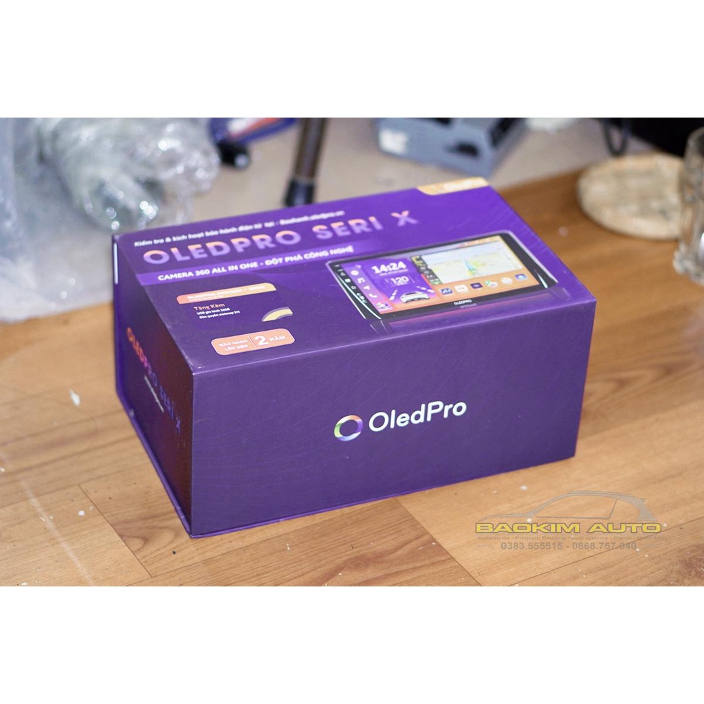 Màn hình Android OledPro X4s chip 7862 công nghệ mới nhất - 8 nhân, kèm ...