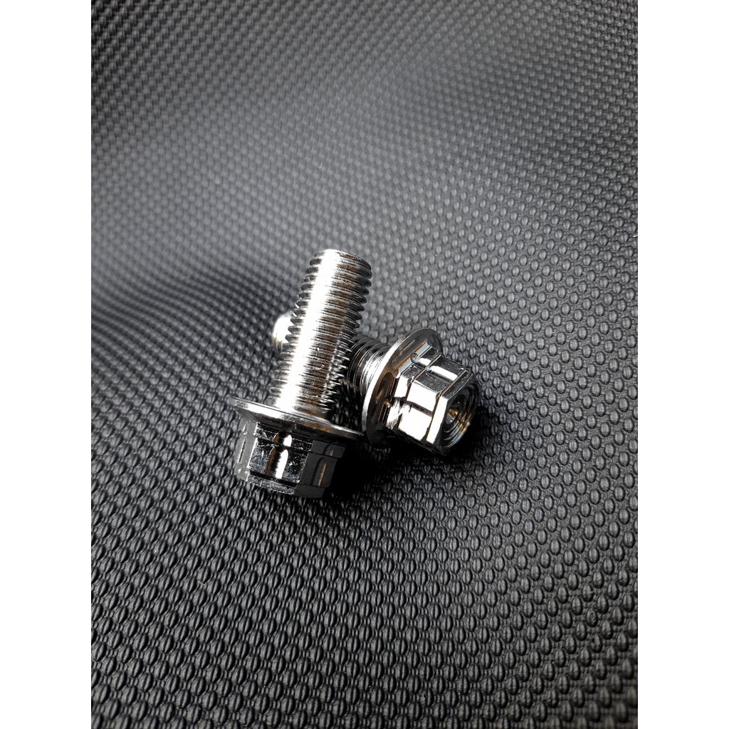 Ốc inox 304 mẩu trụ thái Pro gắn bass heo dầu Ya , Ex150, Sirius ...