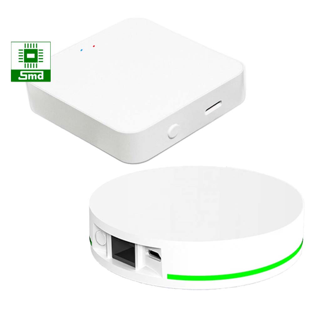 Bộ Hub Trung Tâm Gateway Zigbee Tuya WIFI LAN, trung tâm nhà thông minh ...